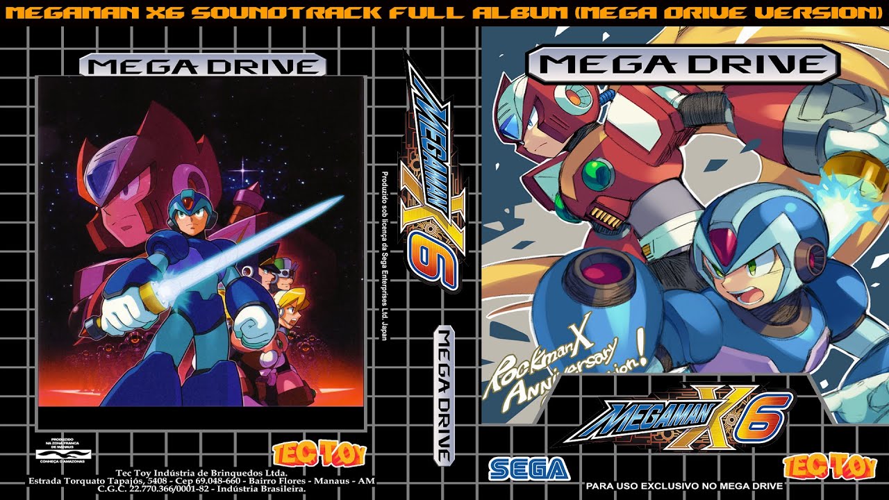 Videogame Themes: Megaman X6 Soundtrack Full Album [Mega Drive Version ...