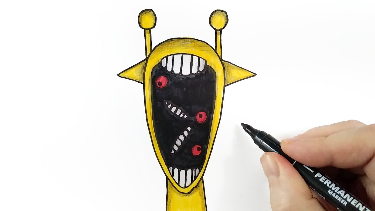 Simon PHASE 3 - Incredibox Sprunki, Drawing step by step - YouTube