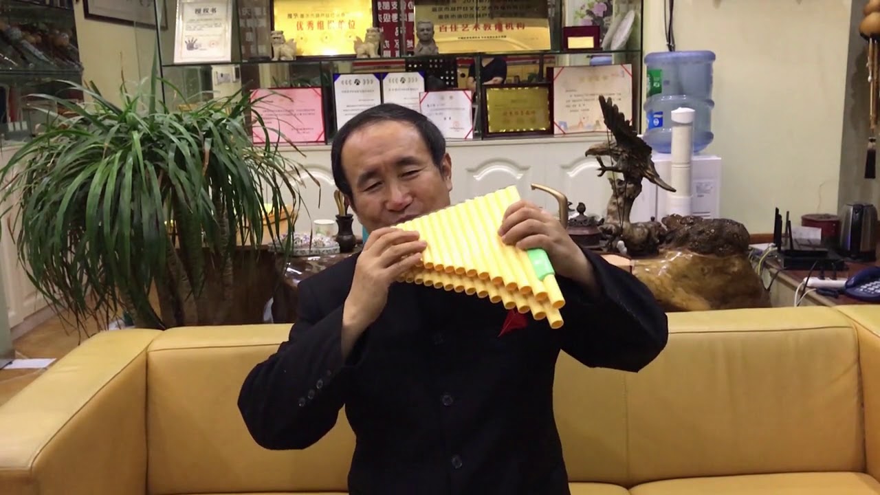 Double Pipes Pan Flute 32 Pipes Left Hand High Quality Musical - YouTube