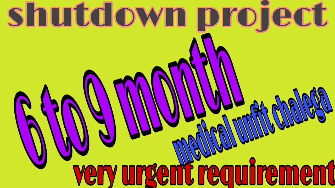 #SHUTDOWN_PROJECT SHUTDOWN PROJECT 2020 MECHANICAL HELPER - YouTube
