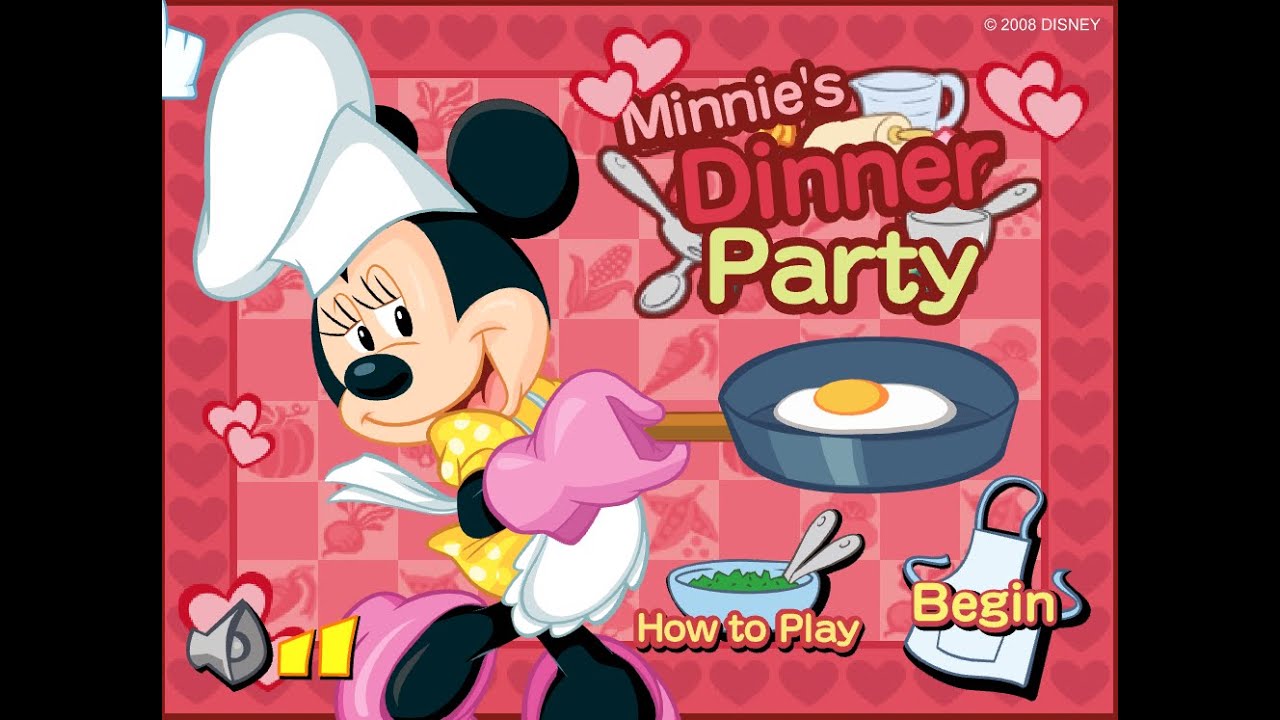Minnie's Dinner Party | Full Game | Help Minnie Cook in the Kitchen ...