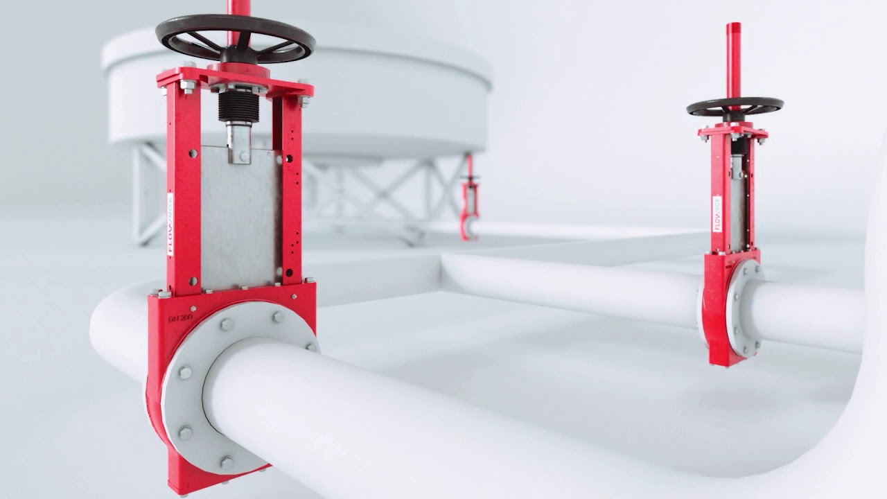 Wafer Knife Gate Pinch Valve for the Toughest Slurries and Abrasive ...