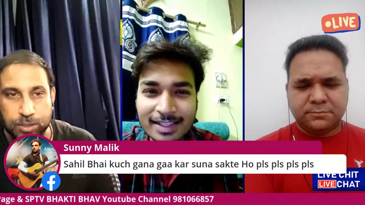 LIVE CHIT CHAT & SMALL TALK With SAHIL SAGAR & CHINTU KAPOOR Join Us ...