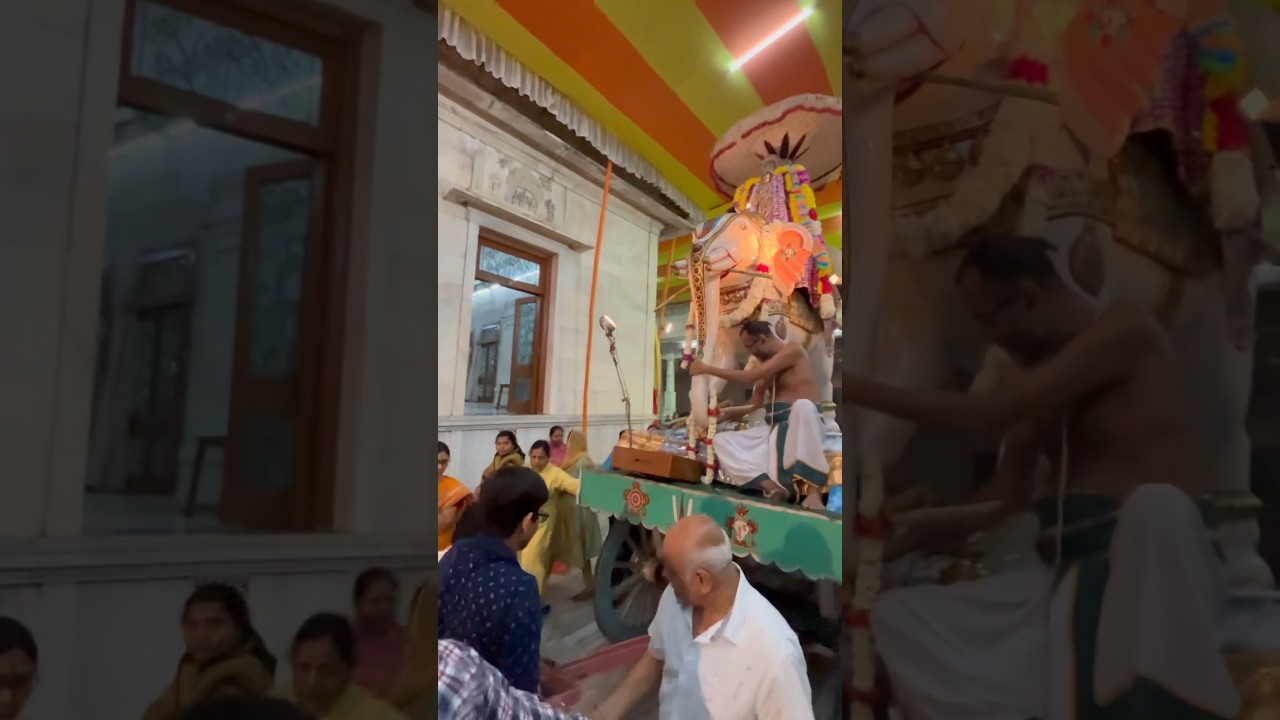 Hanthi ki sawari vaikunthnath mandir #hemntbharrti - YouTube