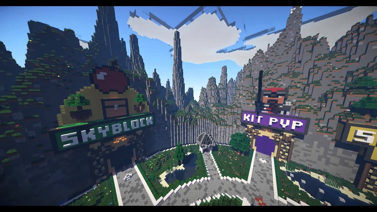 MC Central hub.... with shaders! - YouTube