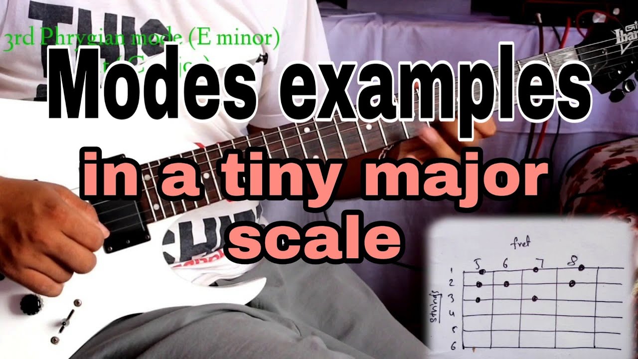 All 7 modes in a tiny scale shape. - YouTube