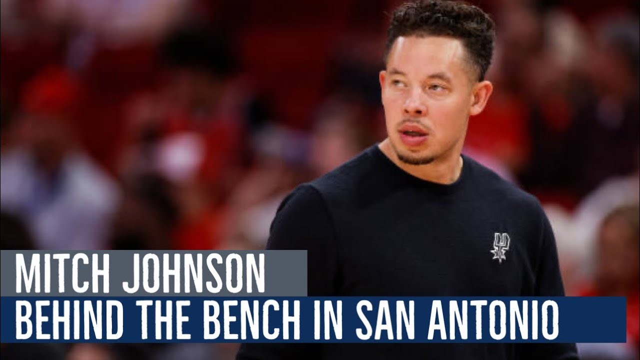 Behind the Bench: Spurs interim coach Mitch Johnson - YouTube