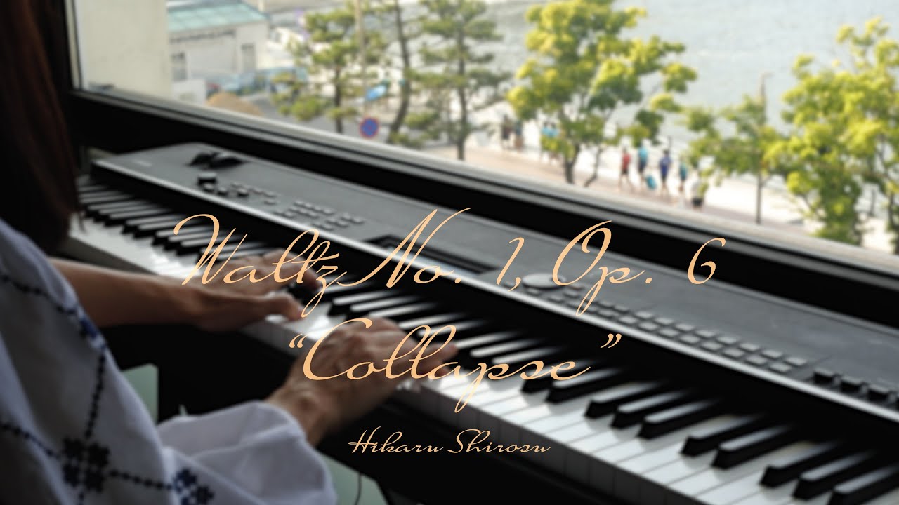 🎼" Hikaru Shirosu - Waltz No. 1, Op. 6 'Collapse' " performed on 🎹piano by Vikakim. - YouTube