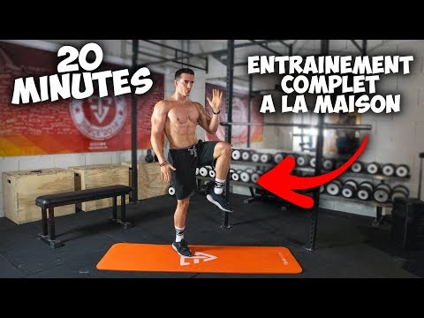 20min entrainement complet à la maison ! (super intense)