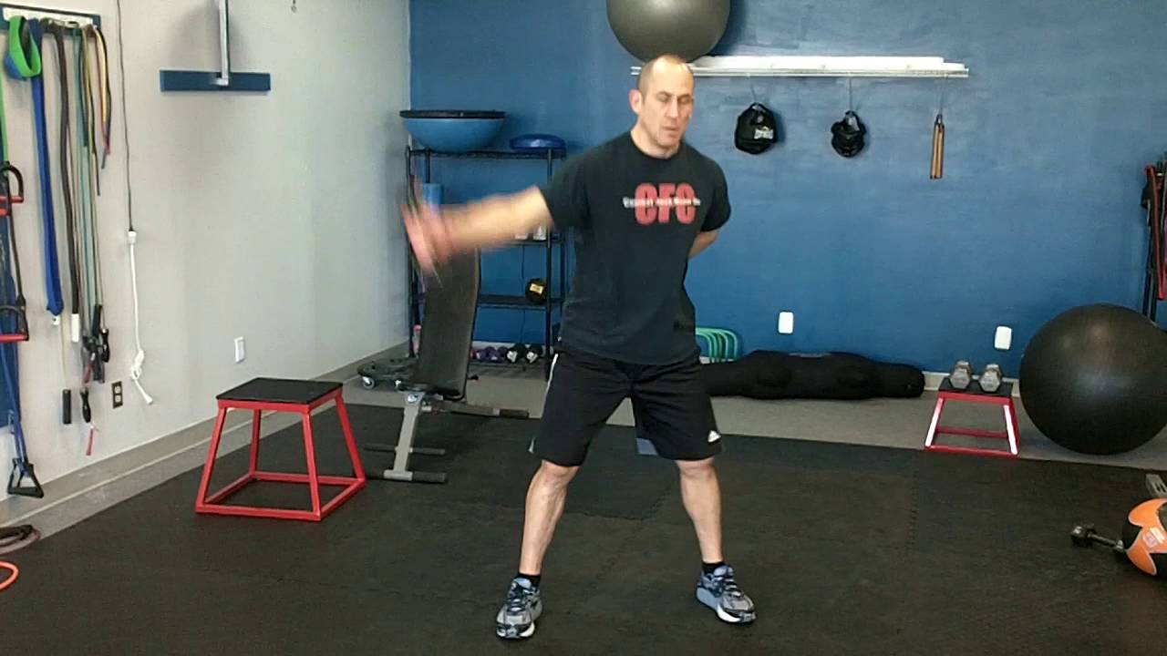 Single Arm Lateral Shoulder Swing - YouTube