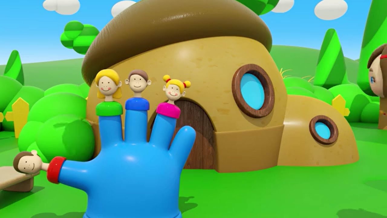 Finger Family | Daddy Finger - Cartoon Animation Nursery Rhymes & Songs ...
