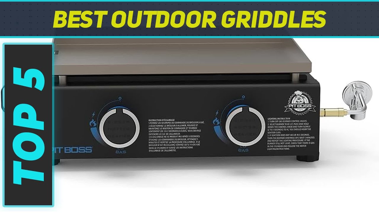 5 Best Outdoor Griddles in 2024 - YouTube