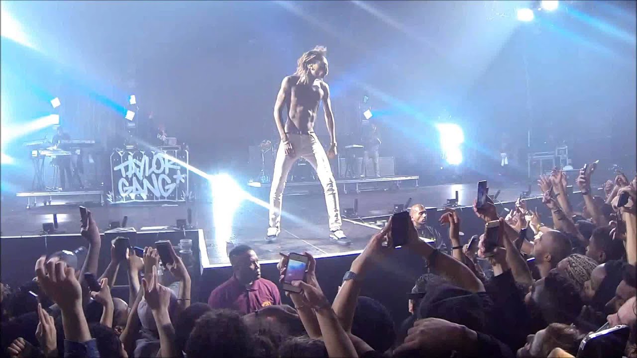 Concert Wiz khalifa & Asap rocky Paris Zenith 25 oct 2015 (Best moments ...