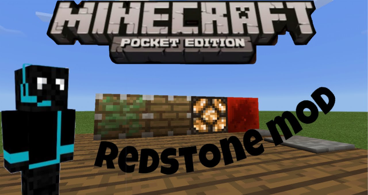 MCPE-redstone mod showcase - YouTube