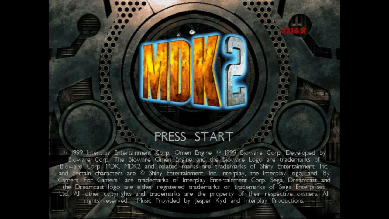 MDK2 (Nov 30, 1999 prototype) OST Main Menu - YouTube