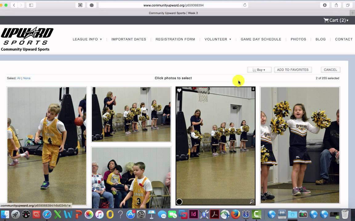 How to Order Photos from Community Upward Sports - YouTube