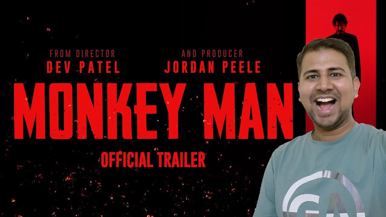 Monkey Man | Official Trailer | Dev Patel | AZHAR REACTION!! - YouTube