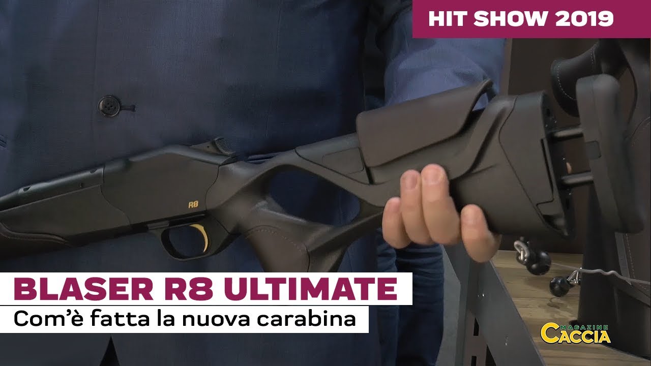 Com'è fatta la nuova carabina Blaser R8 Ultimate | Hit Show 2019 - YouTube