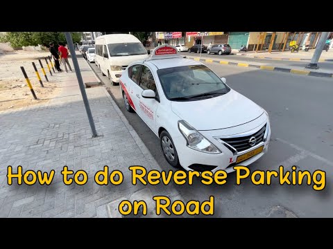 How to do Reverse Parking on Road - YouTube
