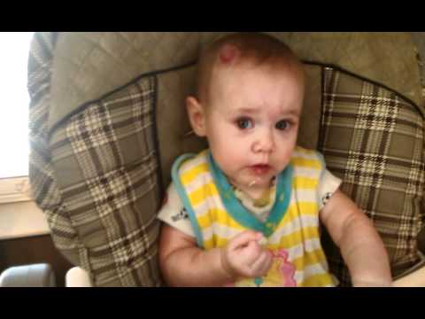 Cute babies eating a pickle - YouTube
