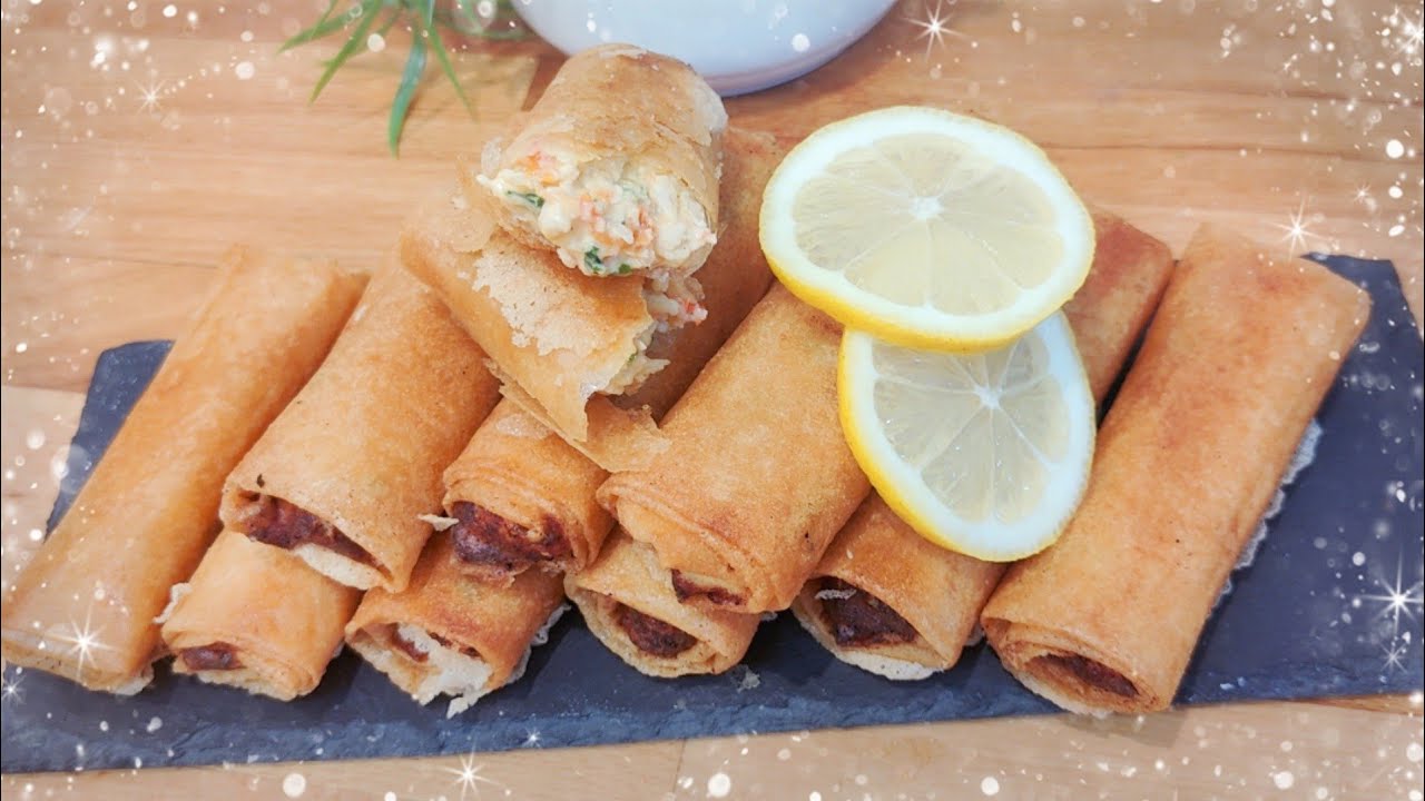 LA RECETTE FACILE POUR UN RÉGAL BOUREK au poulet une recette ramadan ...
