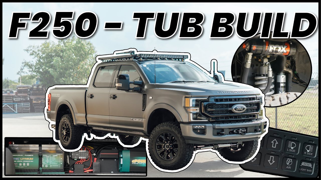 EC Offroad Ford F250 Tremor No Canopy Build, Tub with Power. BDS ...