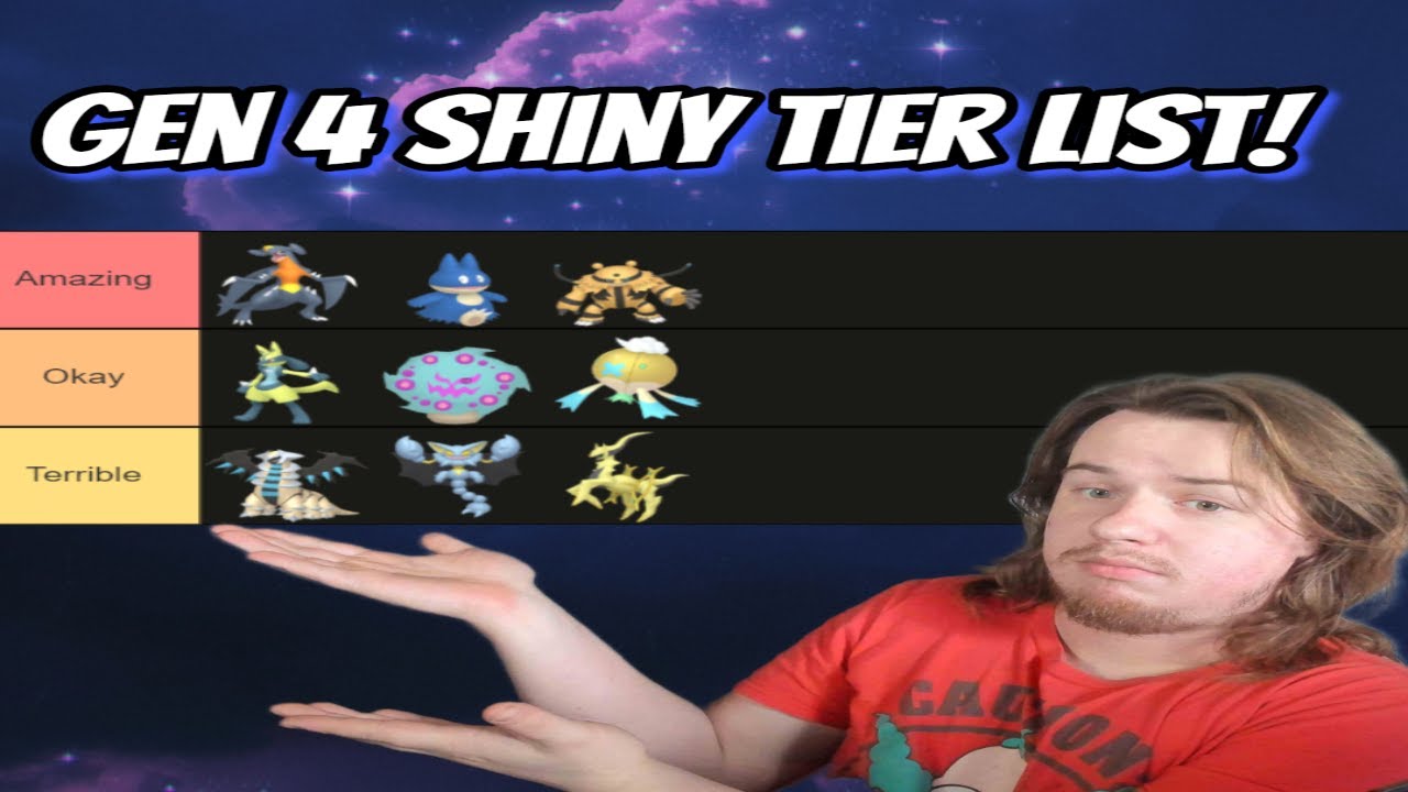 Ranking the Gen 4 shiny Pokémon! - YouTube