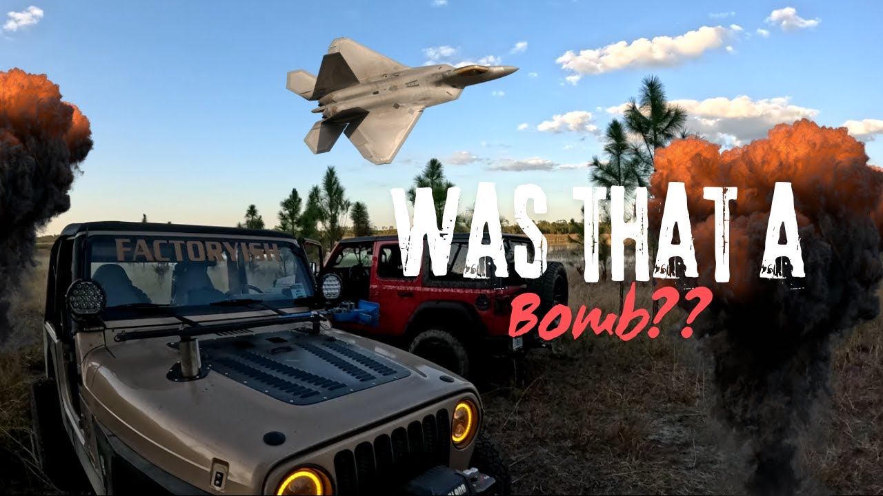 Ocala Bomb Range Trail Riding (LIVE EXPLOSIVES!) - YouTube