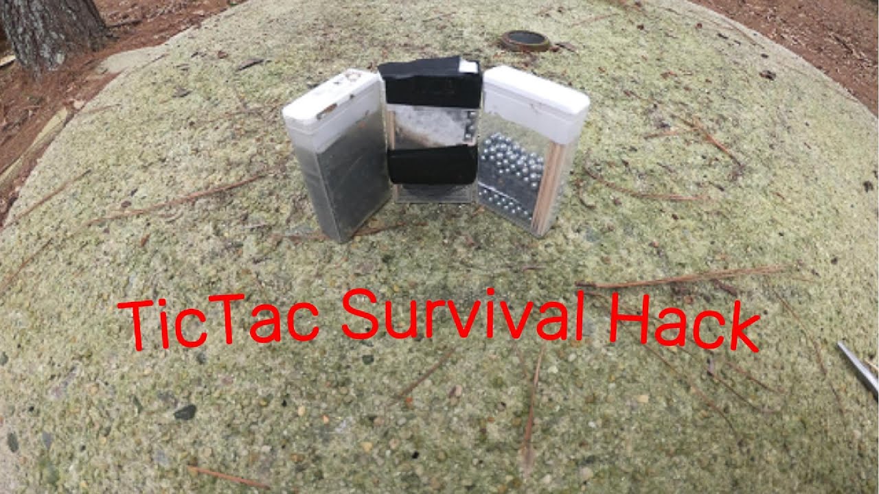 DIY Tic-tac Survival Hack - YouTube