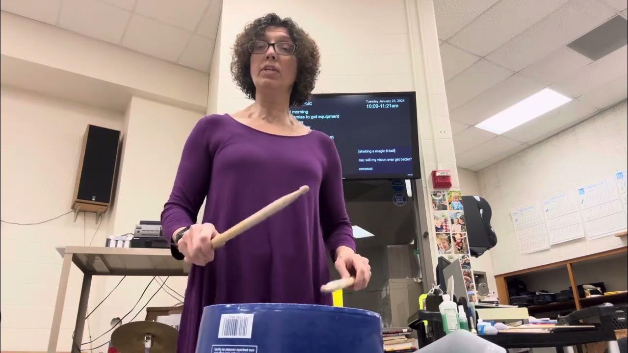 High hopes bucket drum patterns isolated - YouTube