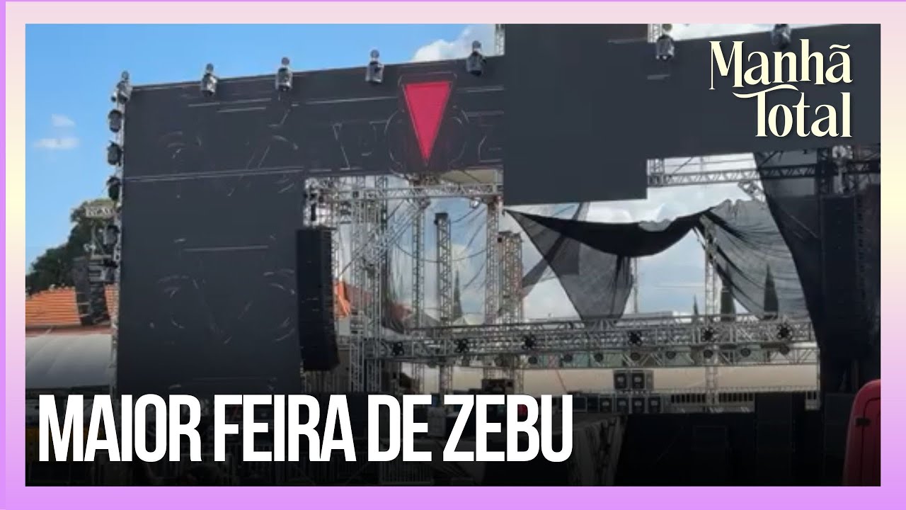 Expozebu 2024: a maior feira de zebu do mundo começa em Uberaba | Manhã ...