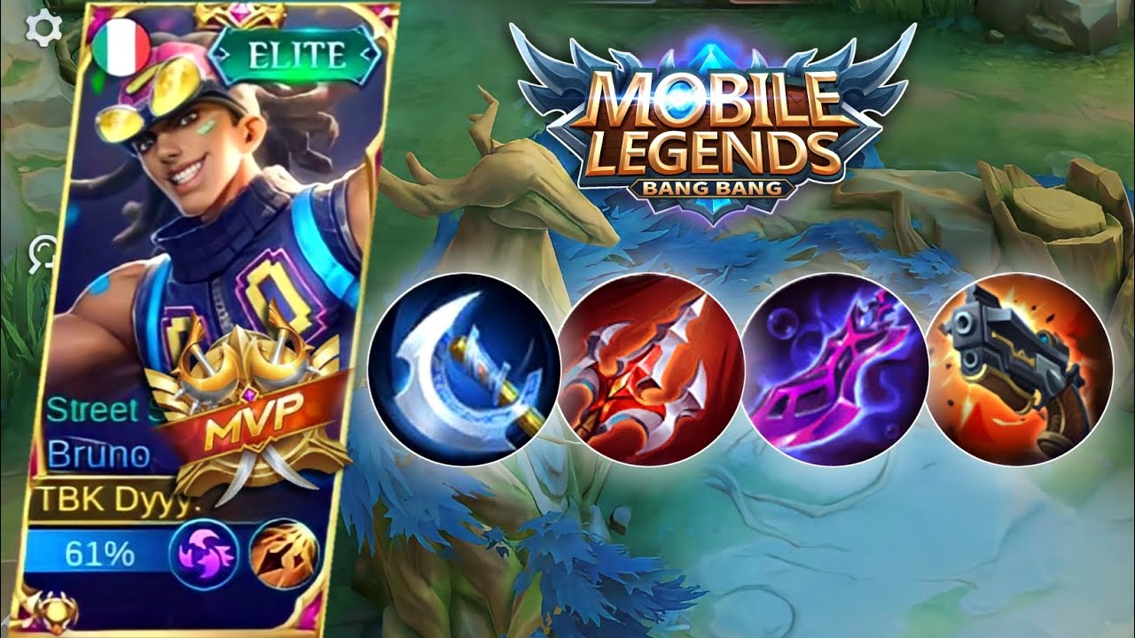 BEST BUILD BRUNO,SOLO RANKED CARRY TIM | BUILD BRUNO 2022 - Mobile ...