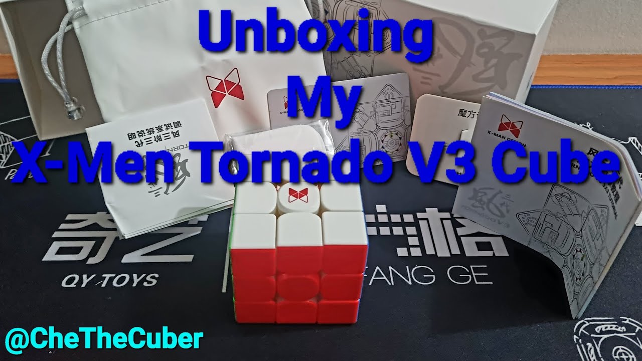 Unboxing my new X-Men Tornado V3 Cube. ASMR unboxing experience #ASMR # ...