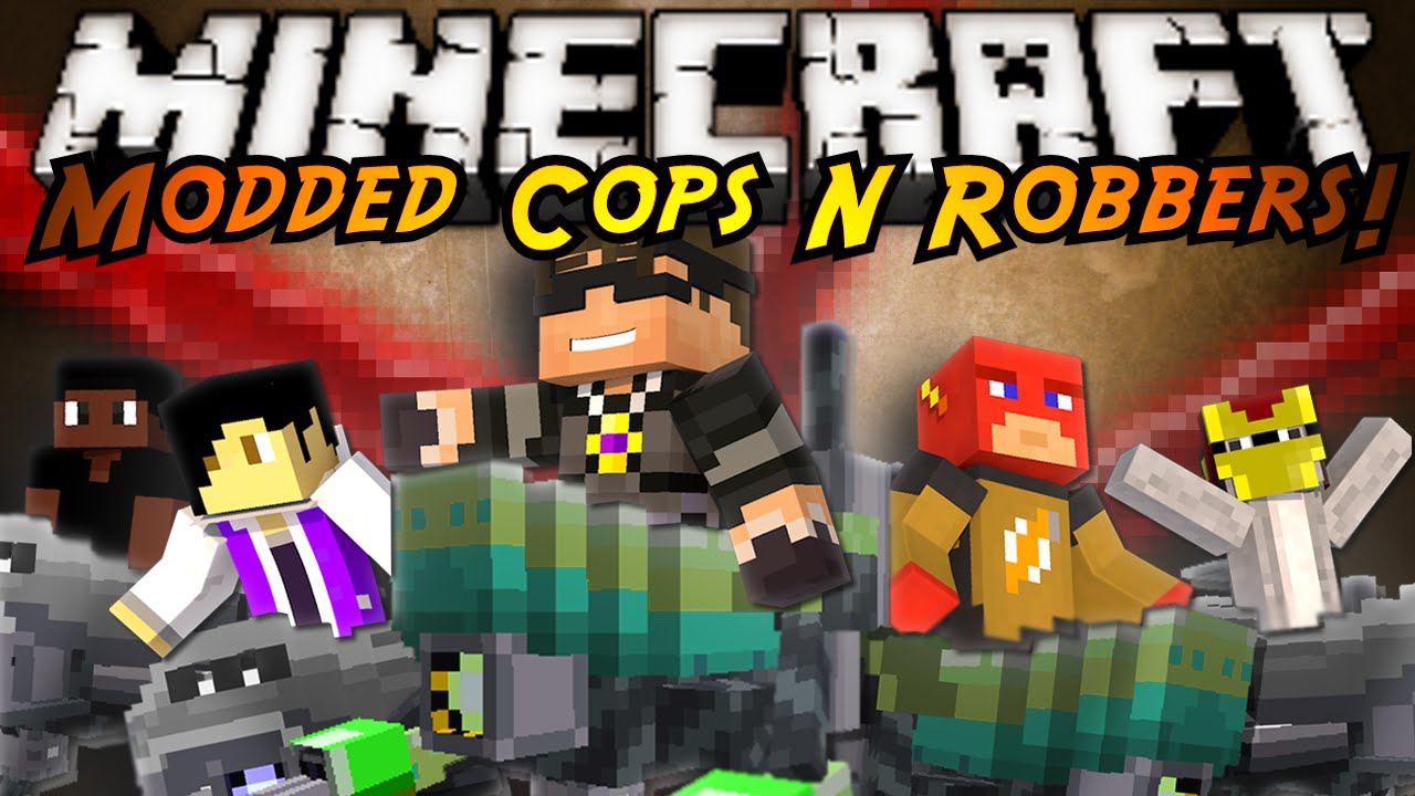 Minecraft Modded Cops N Robbers : MECH SUIT MOD! - YouTube
