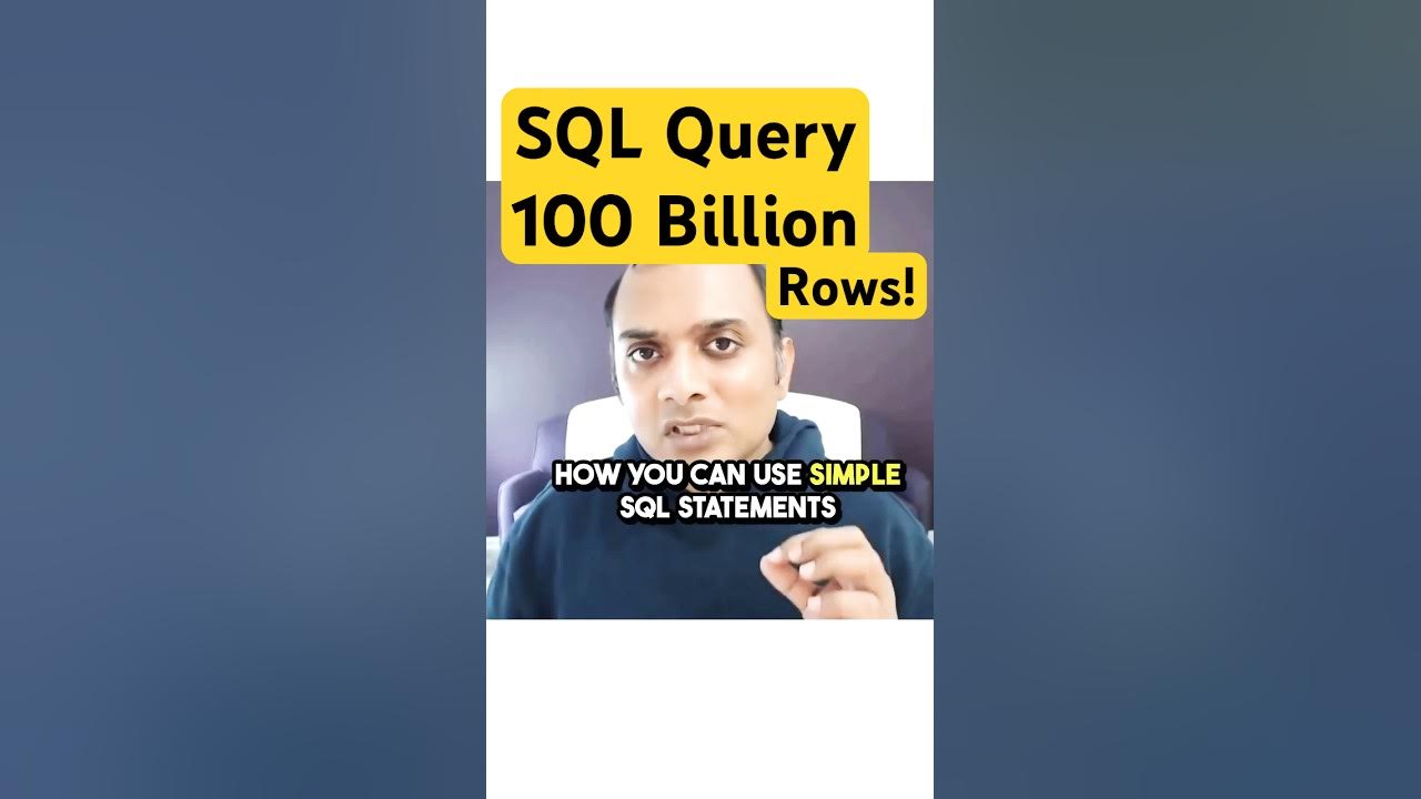 Querying 100 Billion Rows using SQL | BigQuery - YouTube