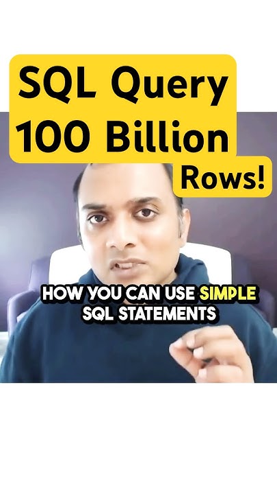 Querying 100 Billion Rows using SQL | BigQuery - YouTube