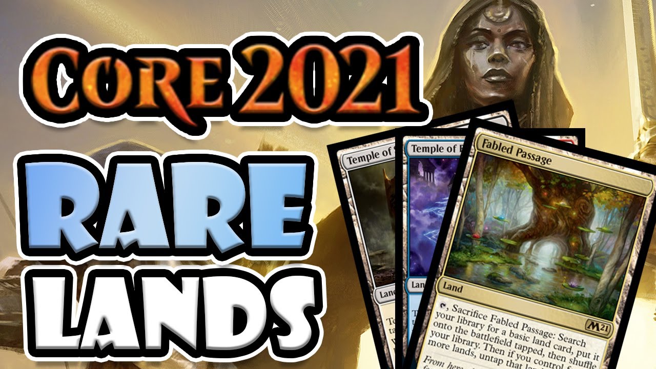The Rare Lands | MTG Core Set 2021 Spoilers #4 - YouTube