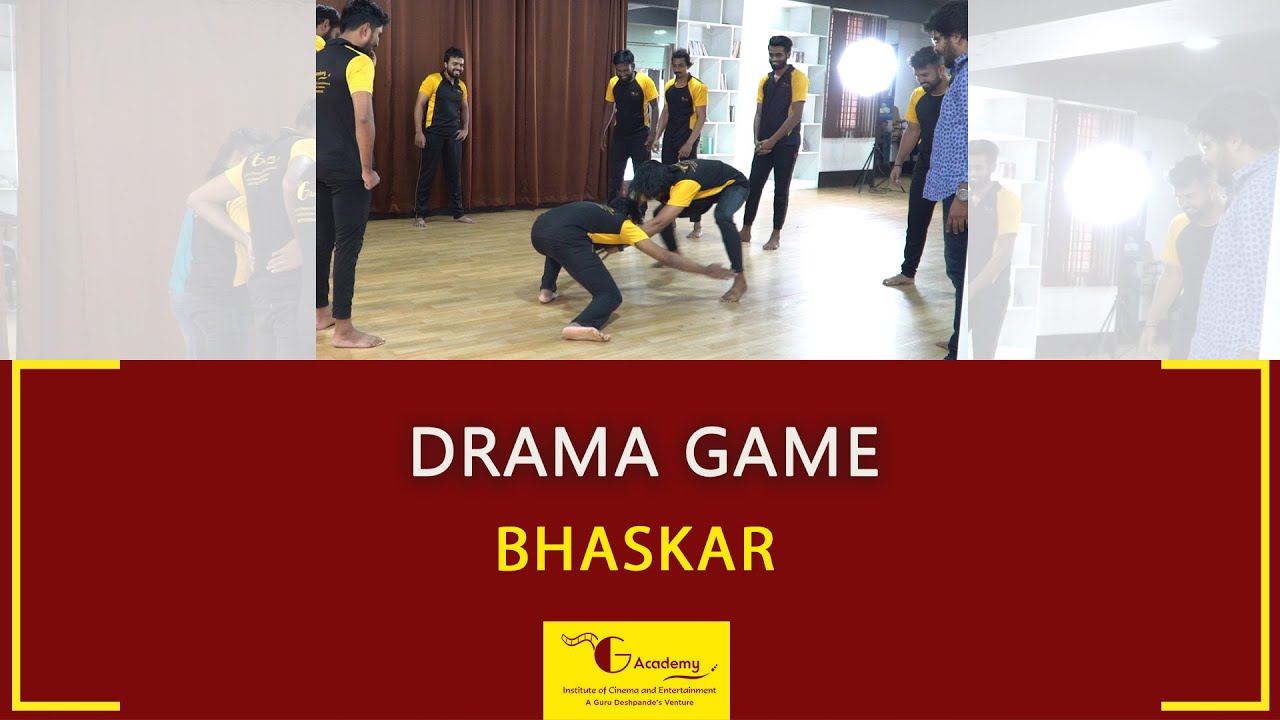 #DRAMA GAME #bhaskar #actingschoolinBangalore #actingclass #gacademy # ...