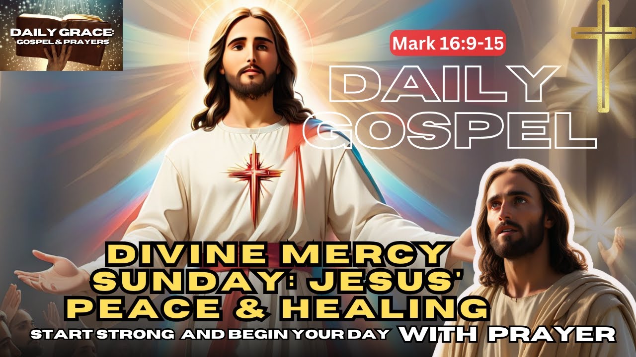 Divine Mercy Sunday | Embracing Jesus' Peace and Forgiveness | Gospel ...