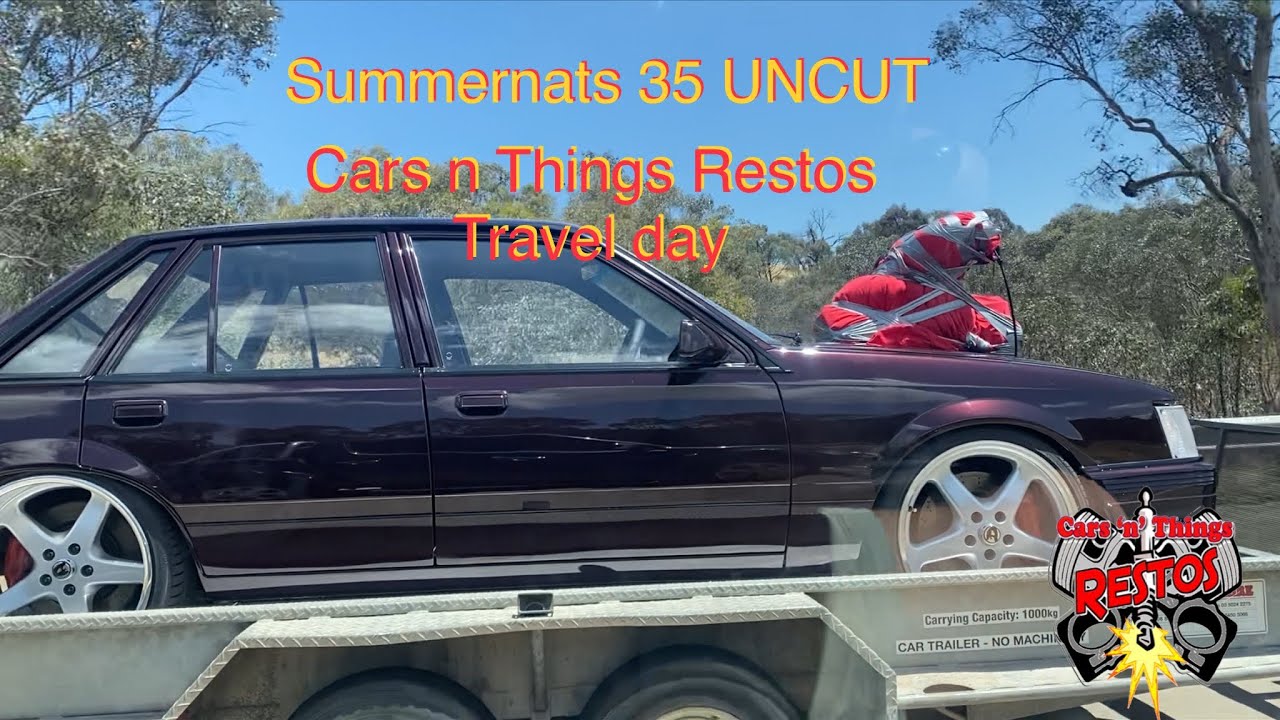 Summernats 35 UNCUT Cars n Things Restos Travel Day - YouTube