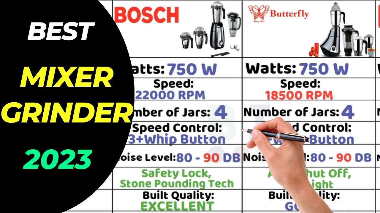 Best Mixer Grinder in India 2023 | Best Mixie | Mixer Juicer Grinder ...