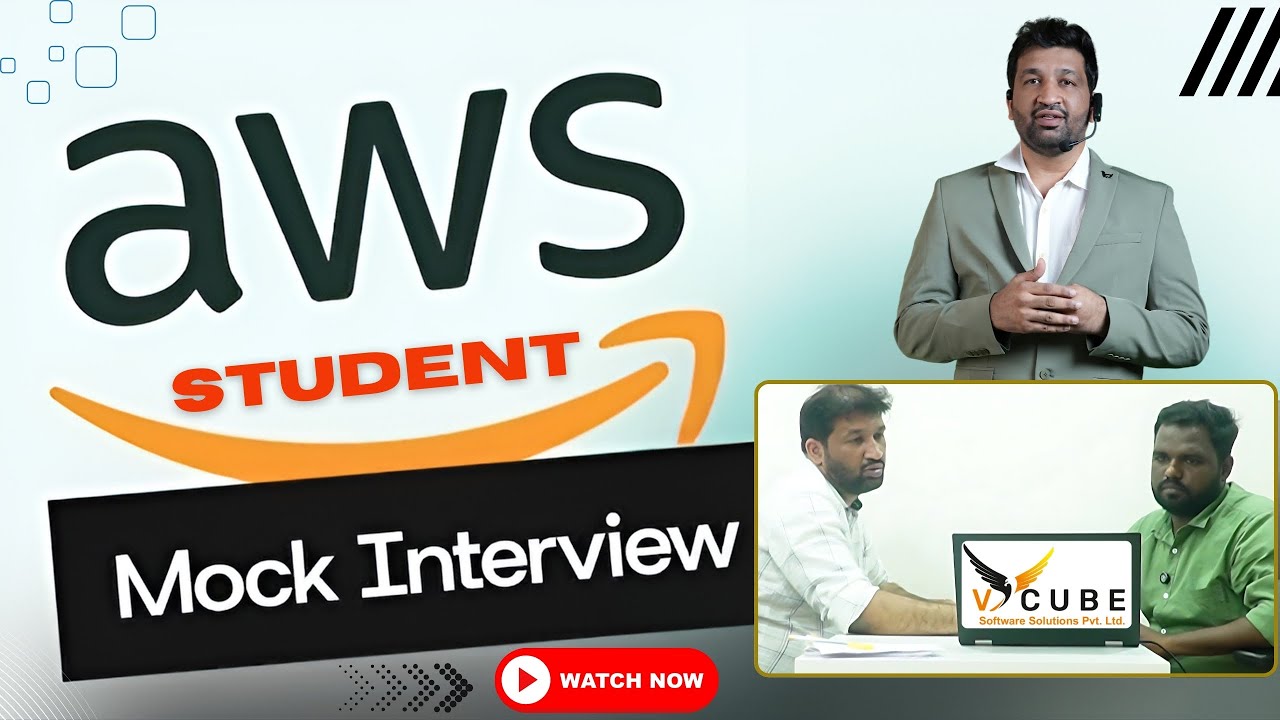 AWS Mock Interview: Student Explains Cloud Project on Laptop | Best AWS ...