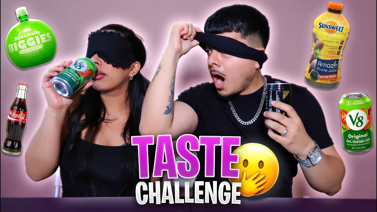 BLINDFOLDED TASTE TEST CHALLENGE!!! *Almost Threw Up* - YouTube