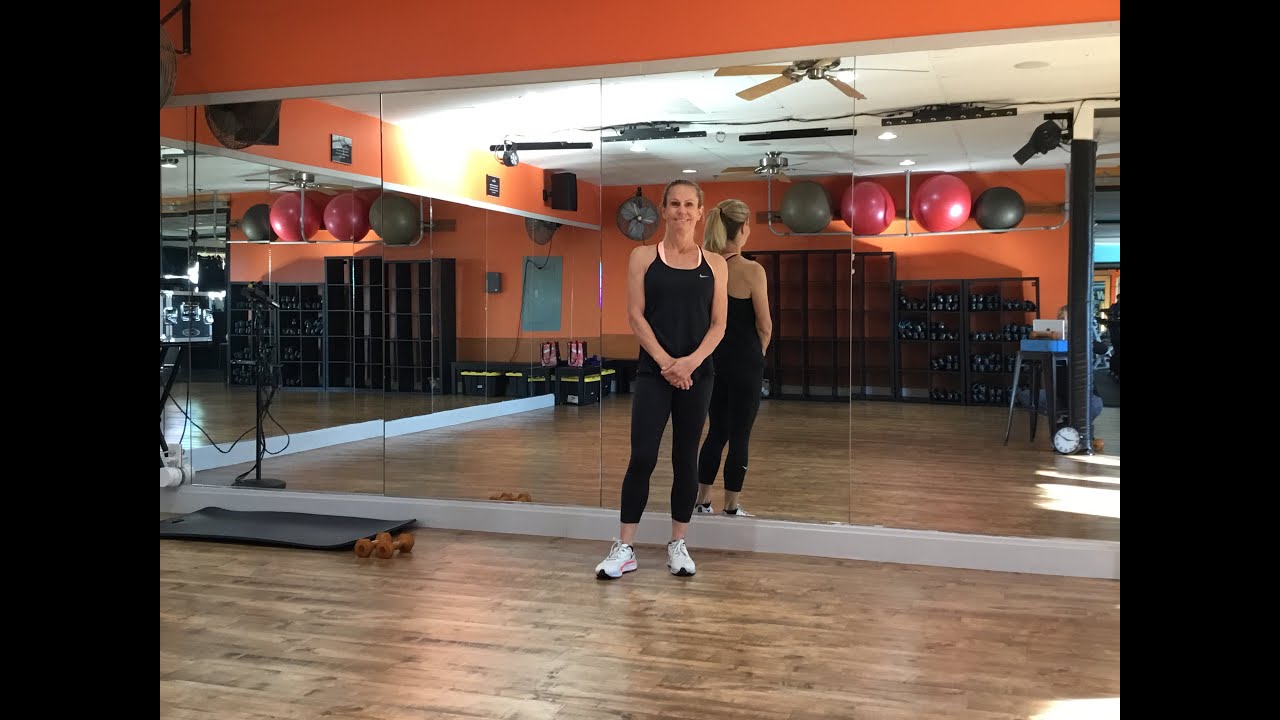 40-minuite Cardio Sculpt w/ Barbara- FITNESS WEST PB - YouTube