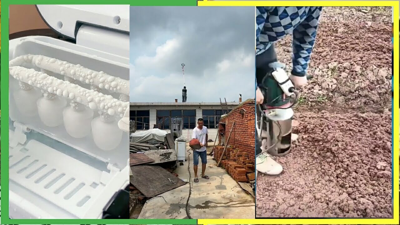 Human vs Mechanical tools who is better engineer worker 2025? #asmr # ...