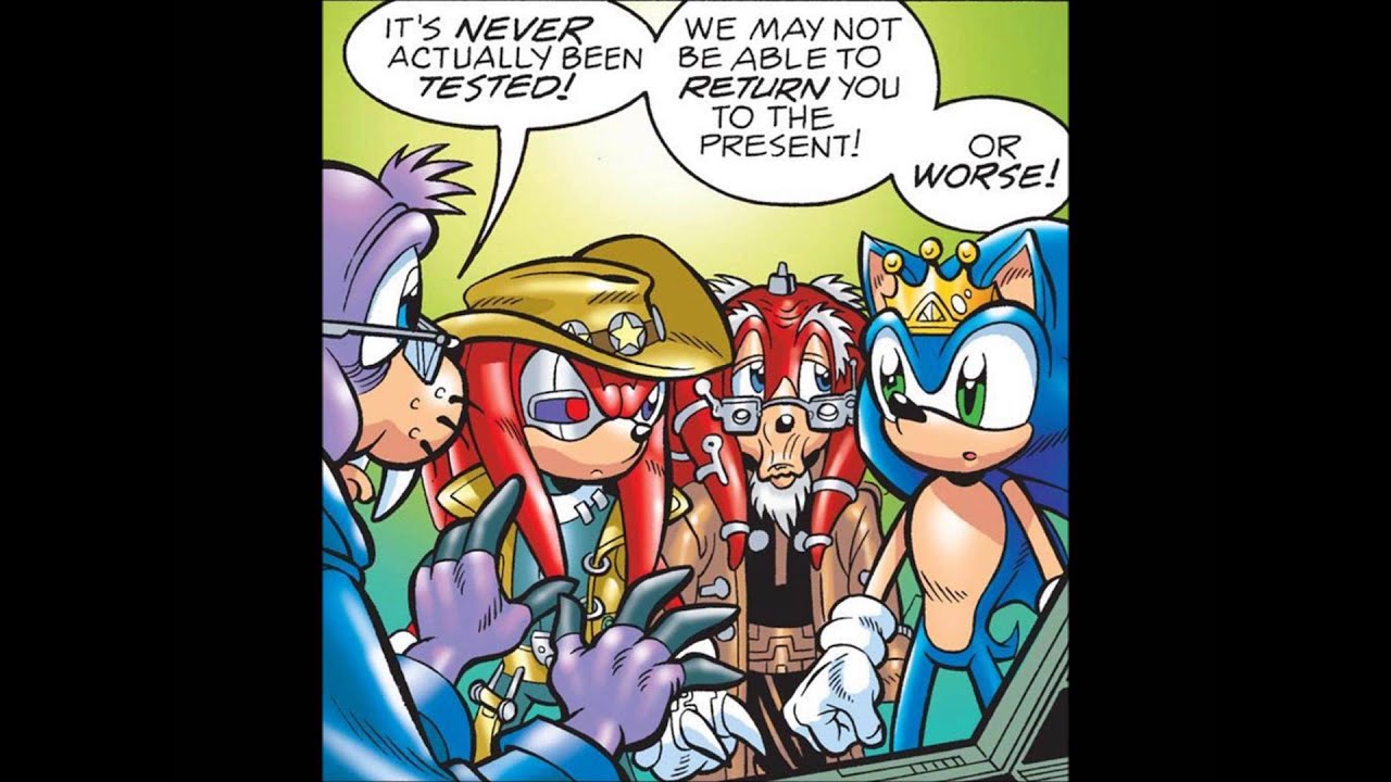 Sonic the Hedgehog Comic Issue #144 - YouTube