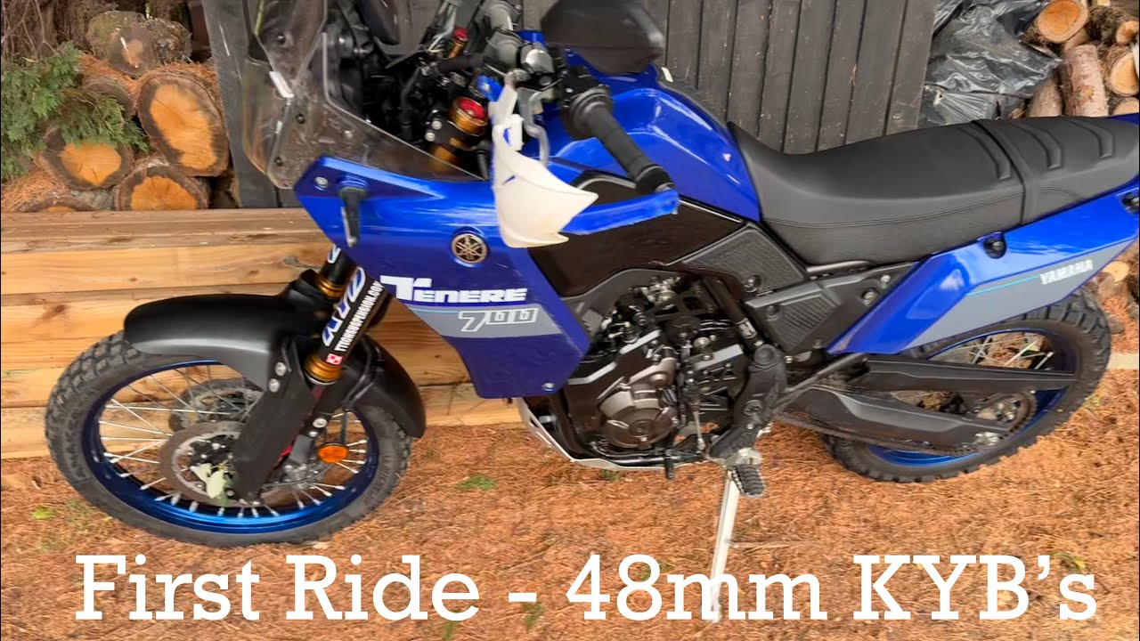 Tenere 700 - Ultimate Front Suspension Upgrade - YouTube