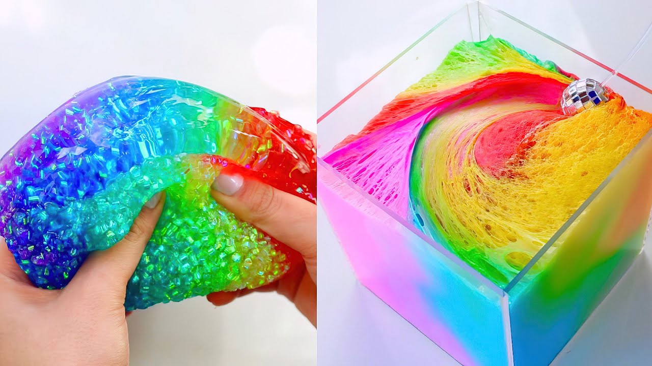 1 Hour of Oddly Satisfying Slime ASMR | Ultimate Sleep & Relaxation ...