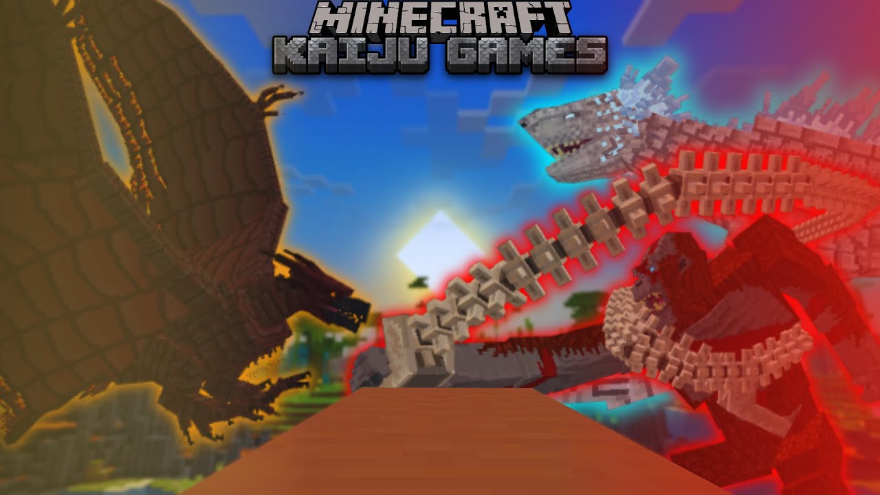 Kaiju Games Boss | RODAN vs SKARKING and SHIMO | Minecraft Bedrock with ...