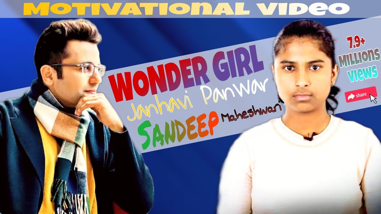 Wonder Girl JANHAVI Panwar | Sandeep Maheshwari #wondergirls # ...